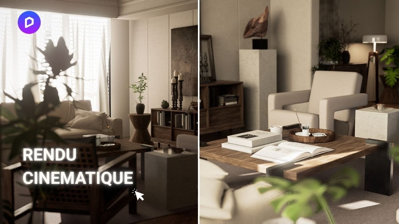 D5 Render : du Rendu Fixe au Cinématique | Archviz 2026 - YouTube