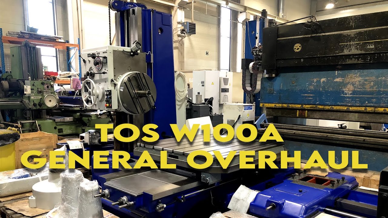 TOS W100A General Overhaul by FERMAT - YouTube