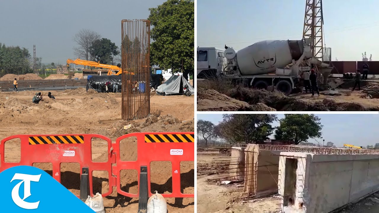 Construction of six lane bypass road from Banur to Kurali reaches ...