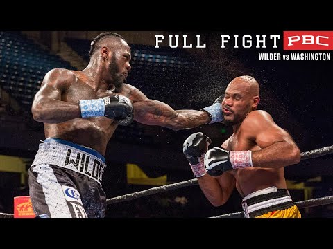 Wilder vs Washington FULL FIGHT: February 25, 2017 | PBC on FOX
