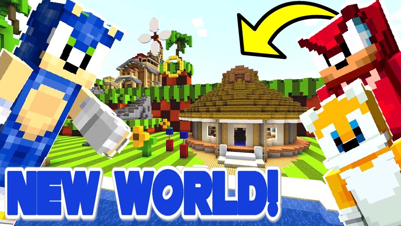 Minecraft Sonic The Hedgehog - Sonic's NEW World! [18] - YouTube