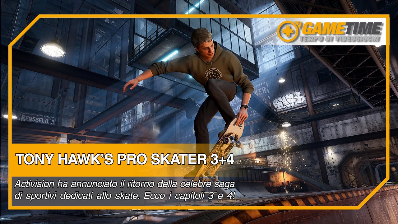 Tony Hawk's Pro Skater 3 + 4 - Trailer di annuncio - YouTube
