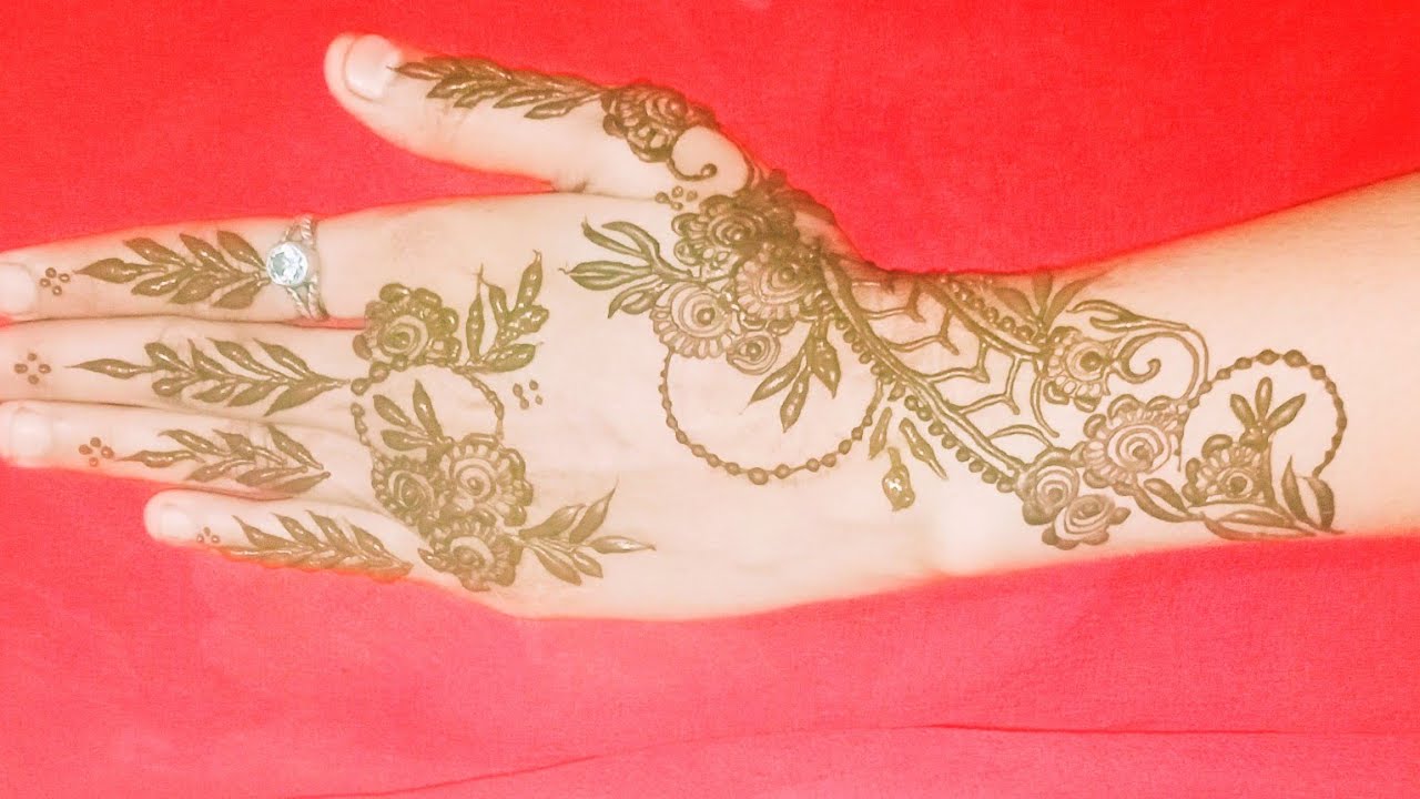 Most Beautiful saudi mehndi design 2021/Lovely Designer saudi mehndi ...