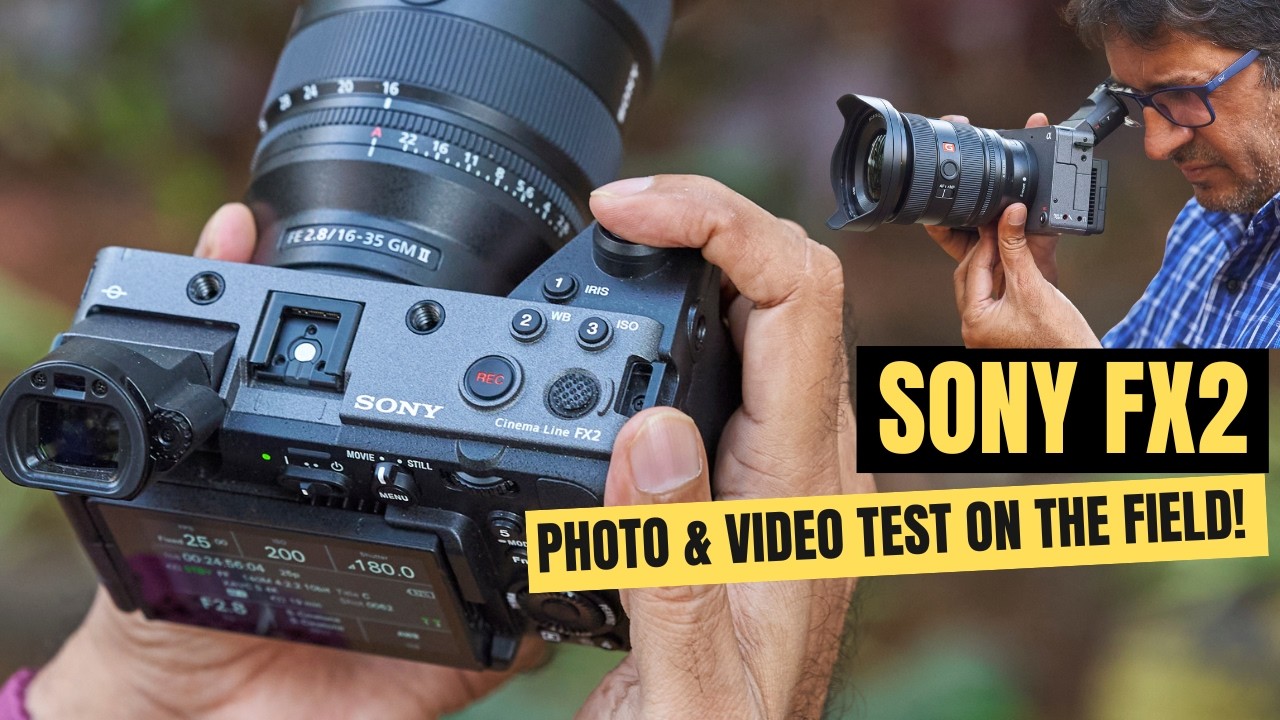 Sony FX2 is different from FX3 & A7 IV! -Full Test review! - YouTube