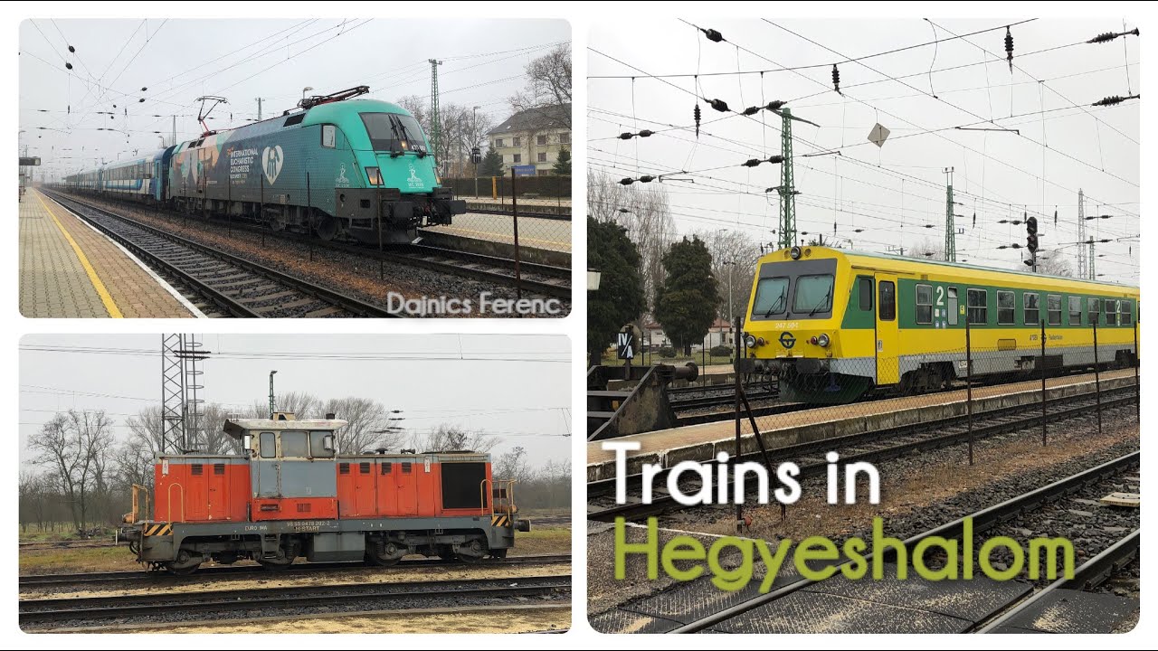 Trains in Hegyeshalom | Vonatok Hegyeshalomban | Züge in Hegyeshalom ...
