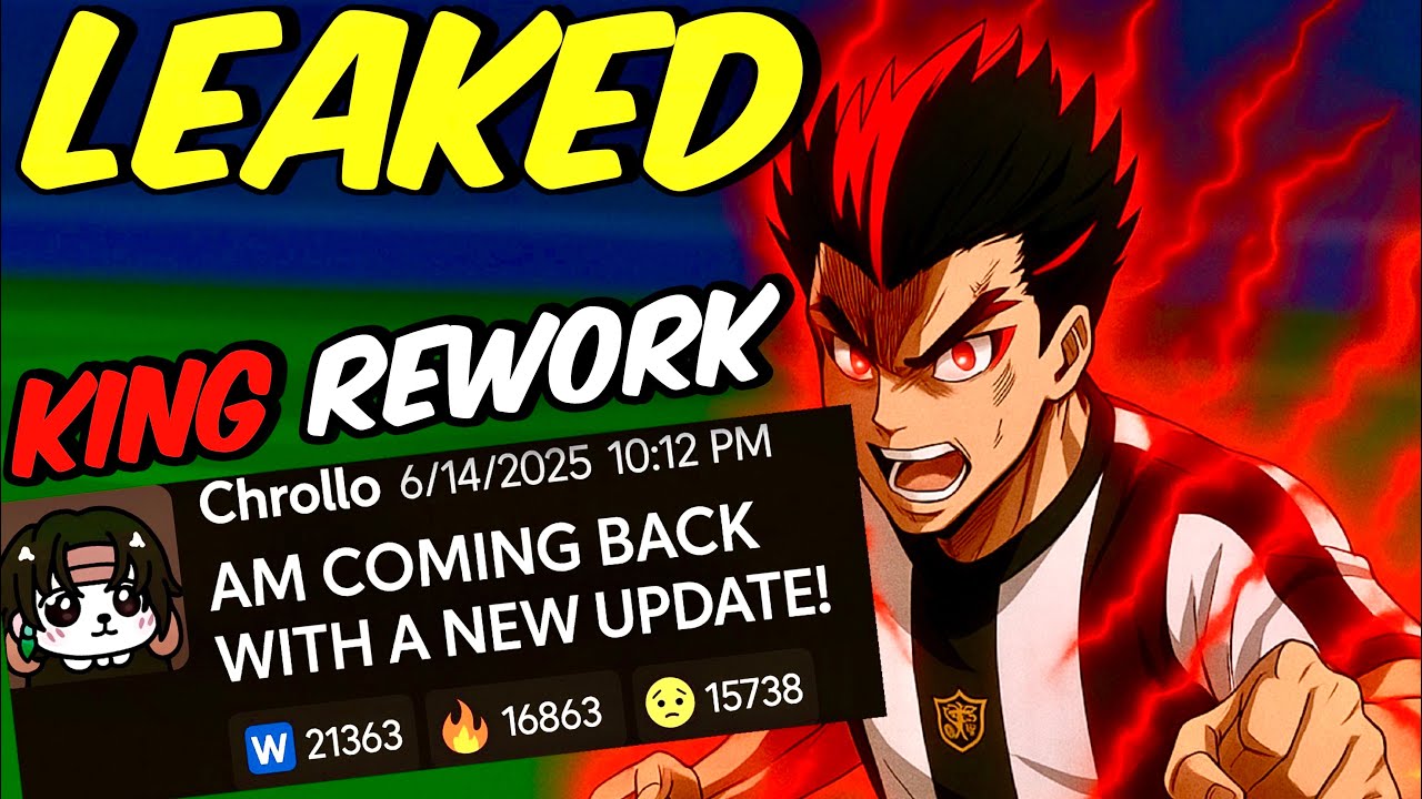 CHROLLO PLANS LEAKED! KING REWORK NEXT UPDATE | Blue Lock Rivals - YouTube