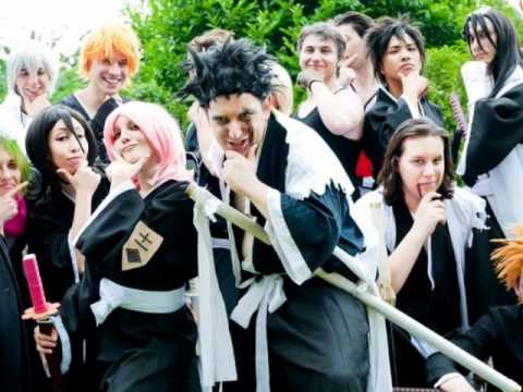 BLEACH COSPLAY GROUP JUNE 2012 , MILAN , ITALY - YouTube