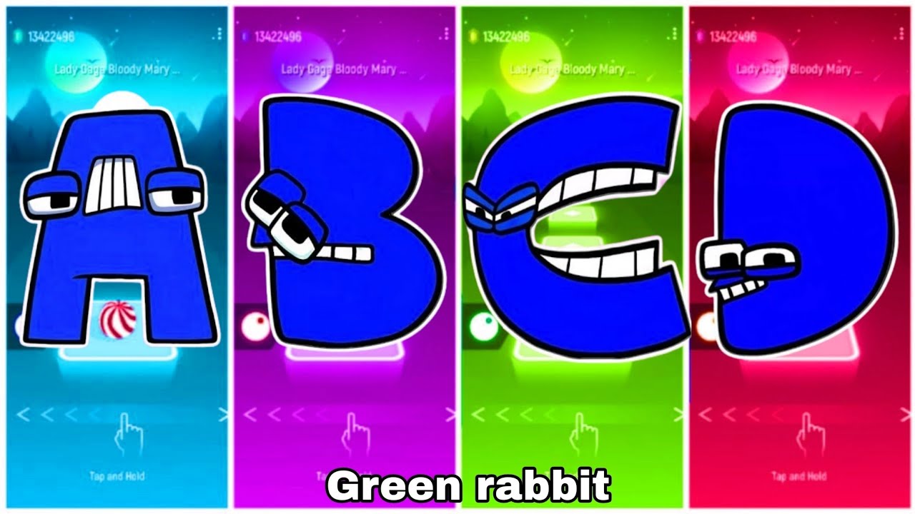 Alphabet Lore But All Letters Are Blue 🆚 Alphabet Lore - B 🆚 Blue - C 🆚 ...