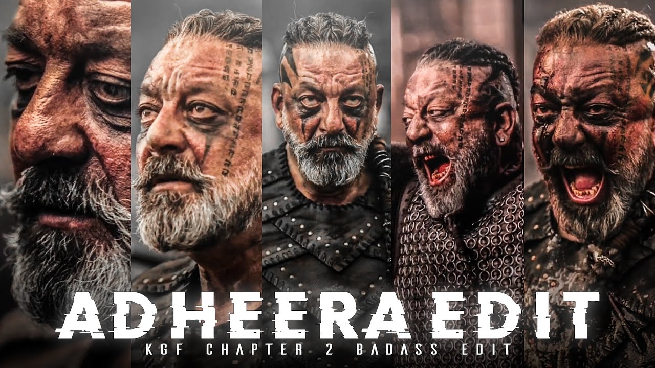 ALEPH X ADHEERA EDIT 💀| KGF Chapter 2 Edit (4K) || Kgf Edit - YouTube