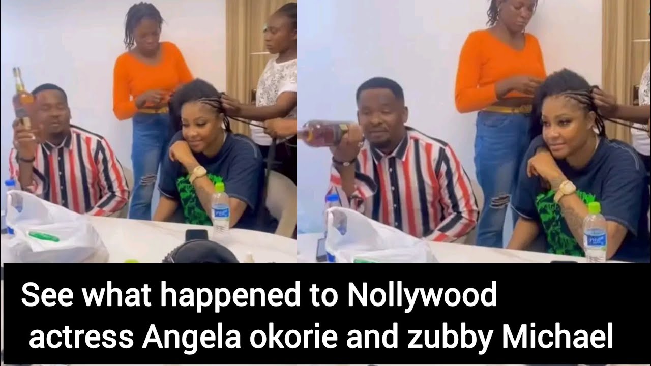 See the reconcile video of beautiful Nollywood actress Angela okorie and zubby micheal 🌹 - YouTube