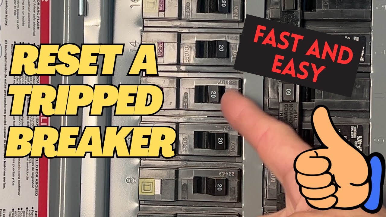 Tripped Breaker? Here's What You Need to Know - YouTube