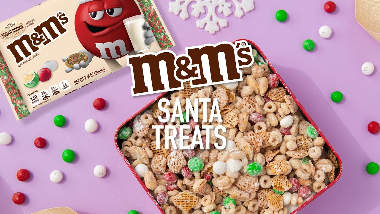 M&M'S Santa Treats - YouTube