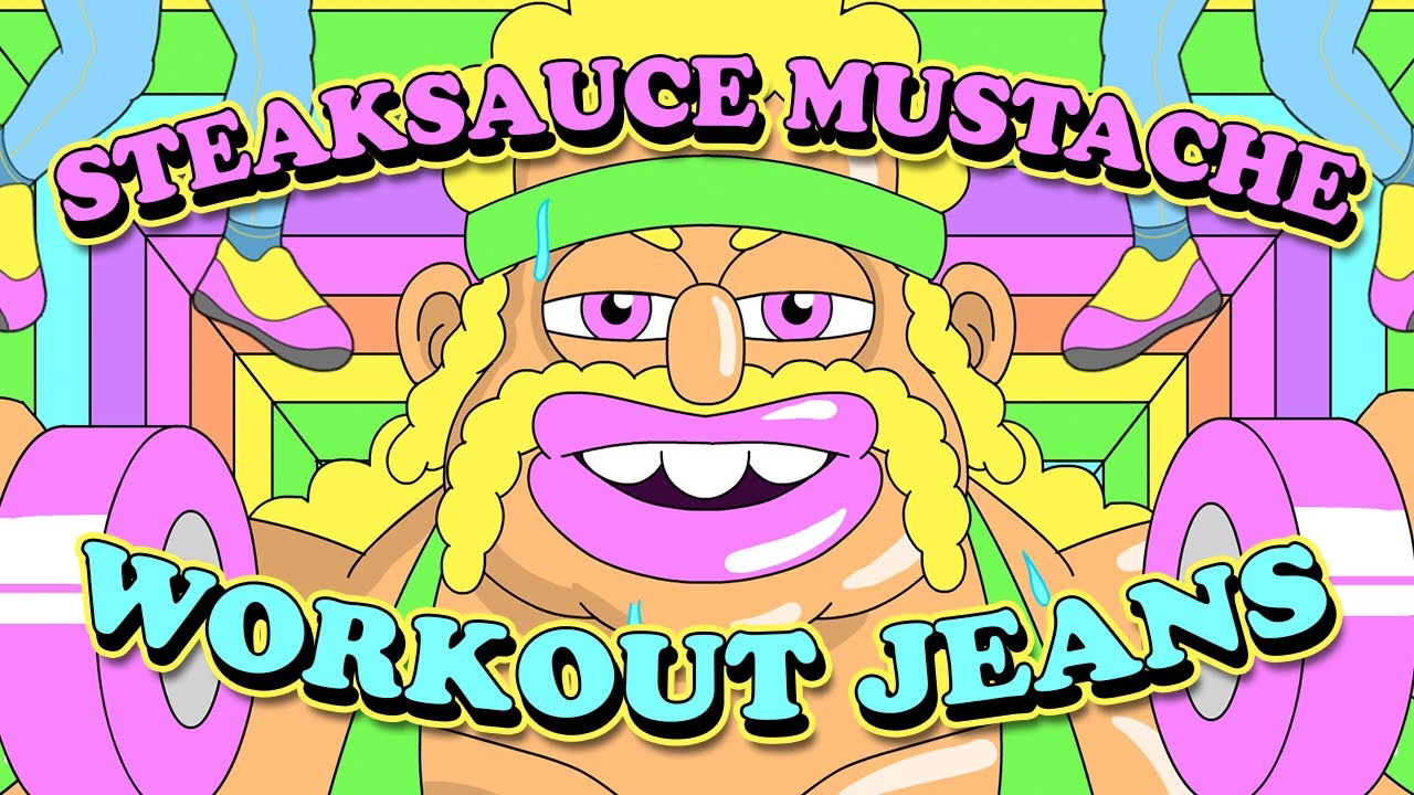 Steaksauce Mustache - "Workout Jeans" (Official Music Video) - YouTube