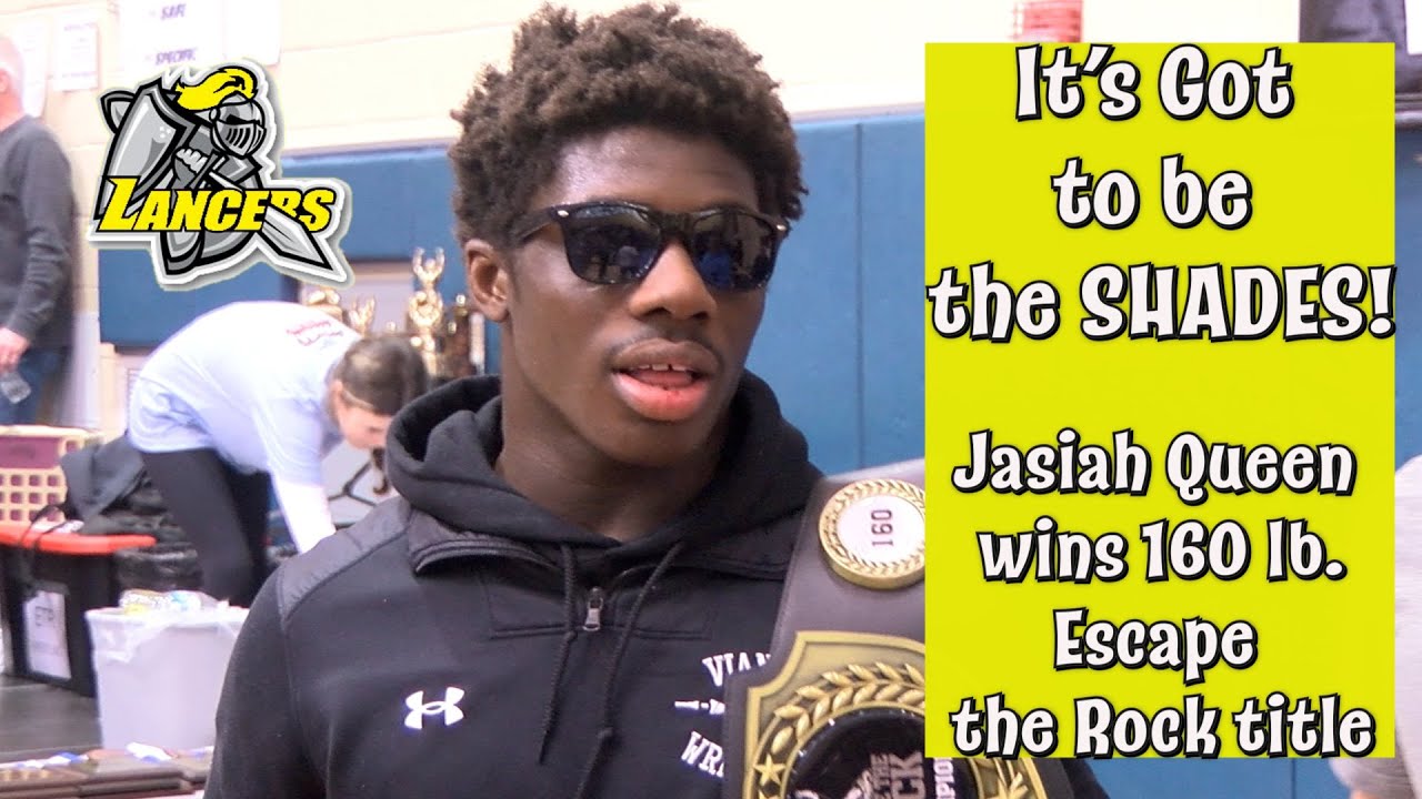 Jasiah Queen | St. John Vianney | 2023 160 lb. Escape the Rock Champion ...