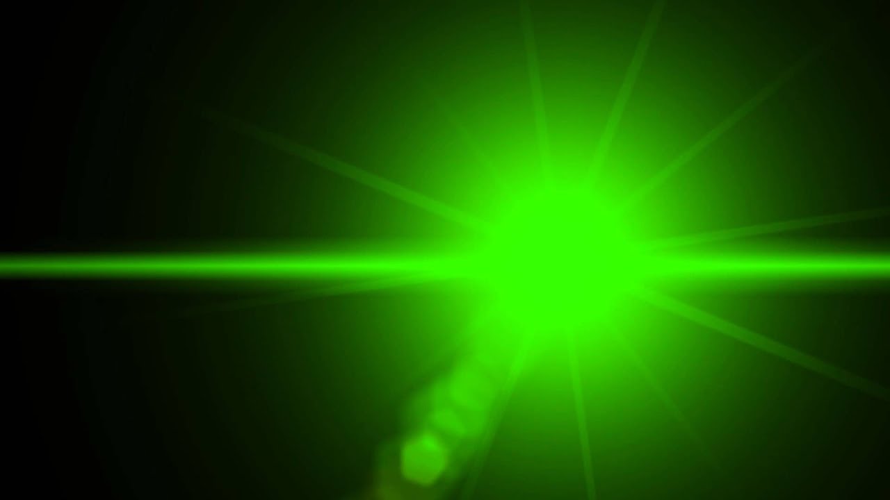 Lens Flare 9 Green Black Background ANIMATION FREE FOOTAGE HD - YouTube