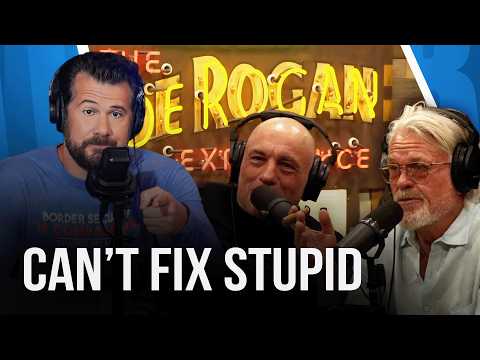 Boomer R*tard Ron White Goes Mega Dipsh*t Mode on Joe Rogan