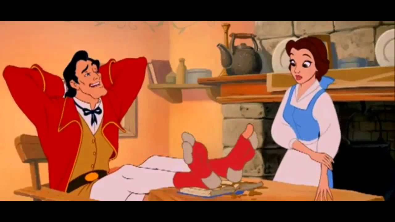 Gaston Proposes To Belle Fandub! Me as Belle (Gaston Open) - YouTube