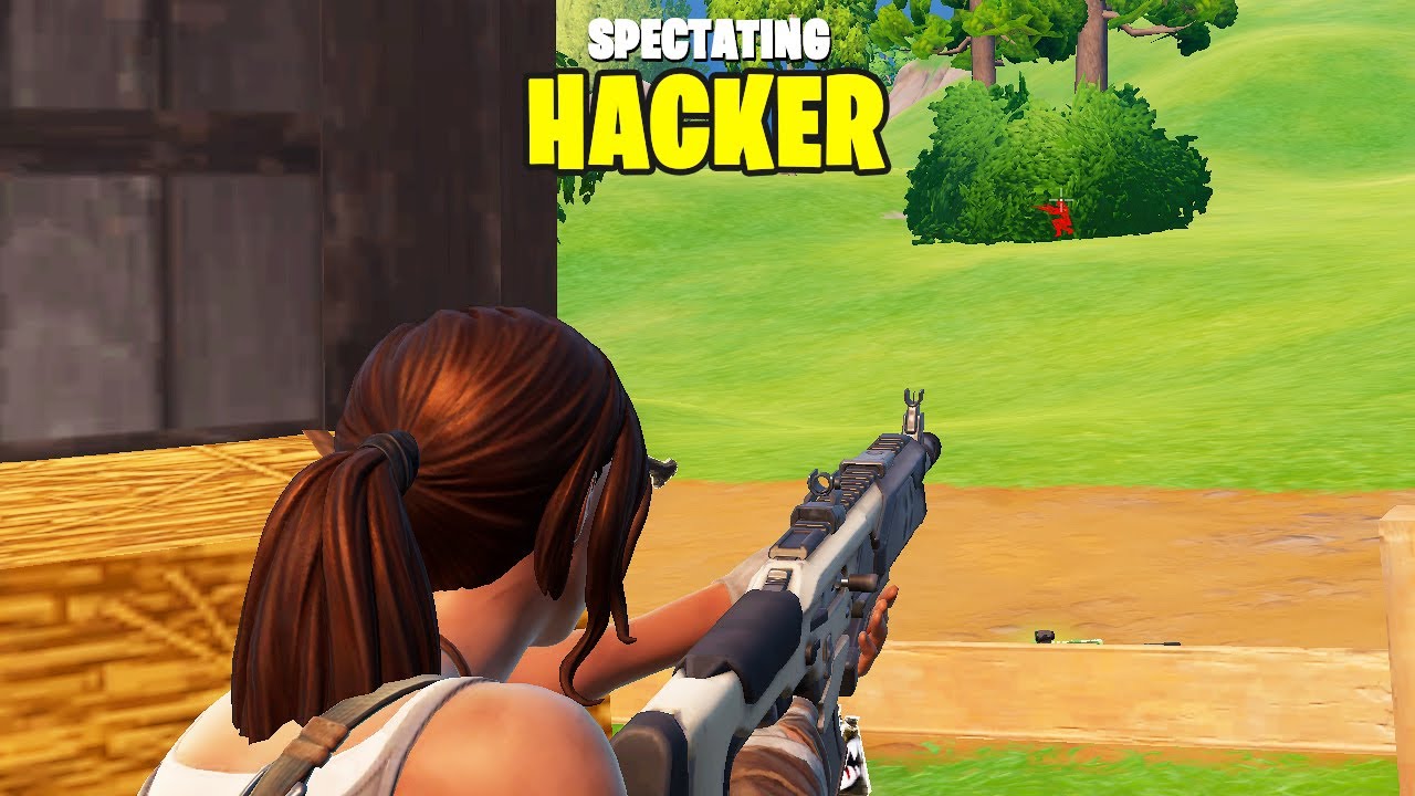 Spectating Hackers In Fortnite Chapter 6 - YouTube