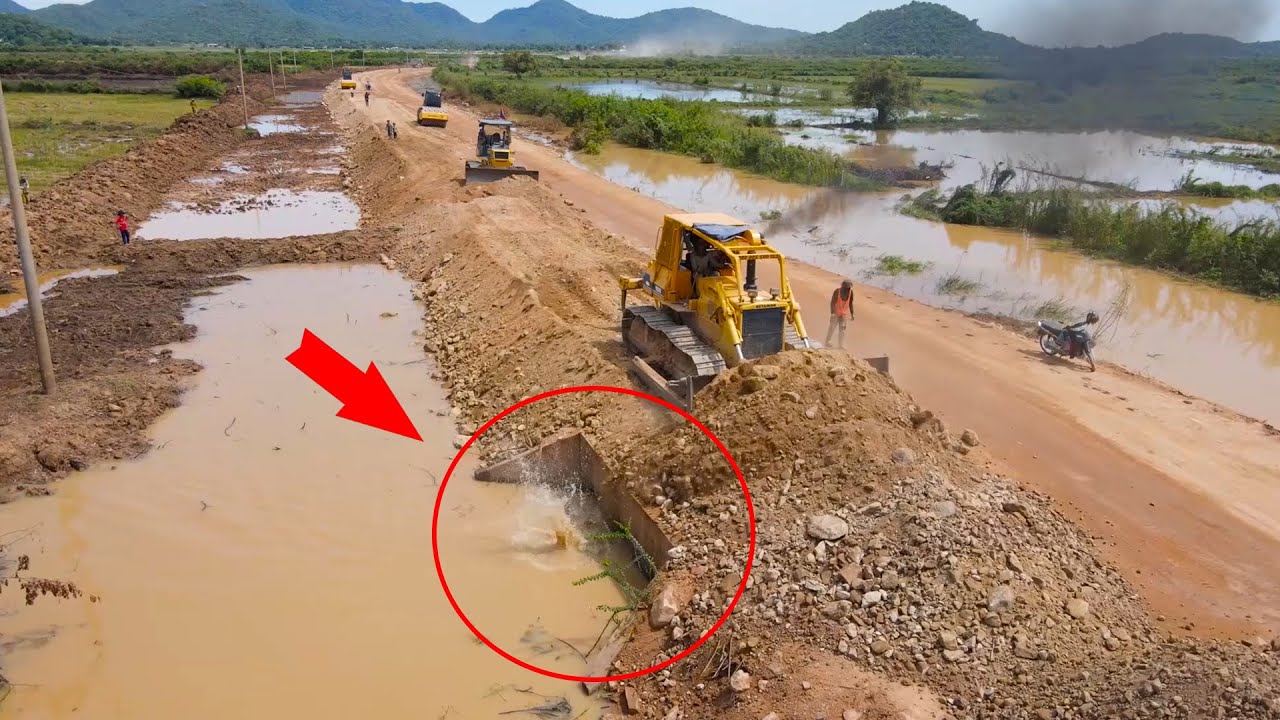 Incredible Next Update Technique Build Road Filling Stone By Operator ...