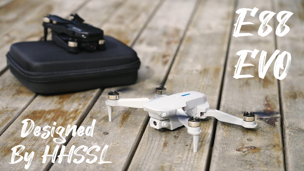 HHSSL E88 EVO DRONE - YouTube