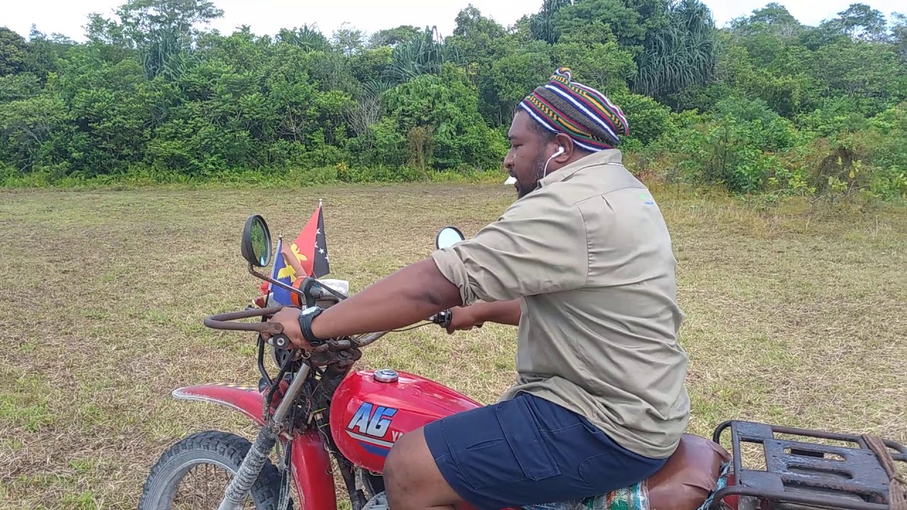 Yamaha AG100 motorbike test ride. - YouTube