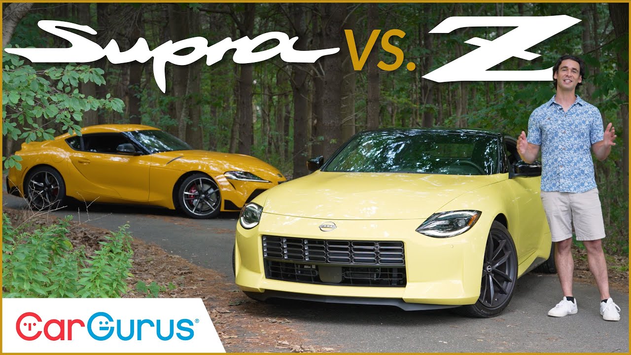 2023 Nissan Z Vs Toyota Supra | The Fast & Fun Two-seaters - YouTube