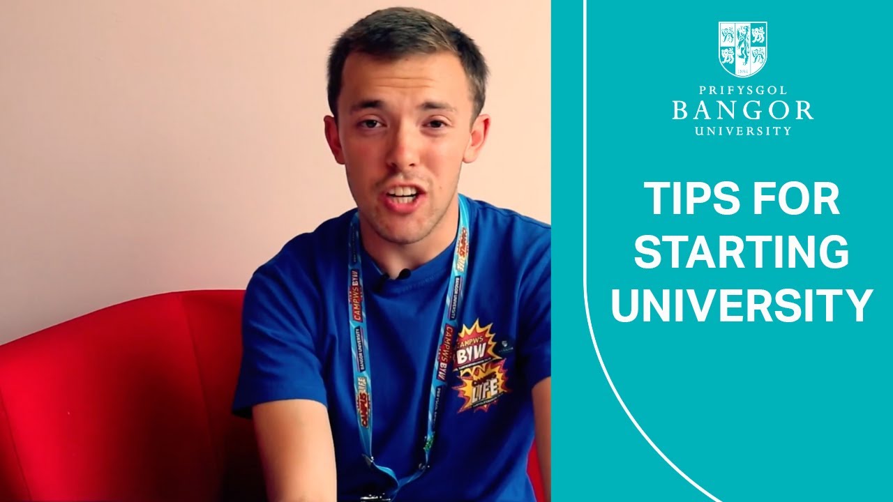 Tips for starting University - with Harri - YouTube