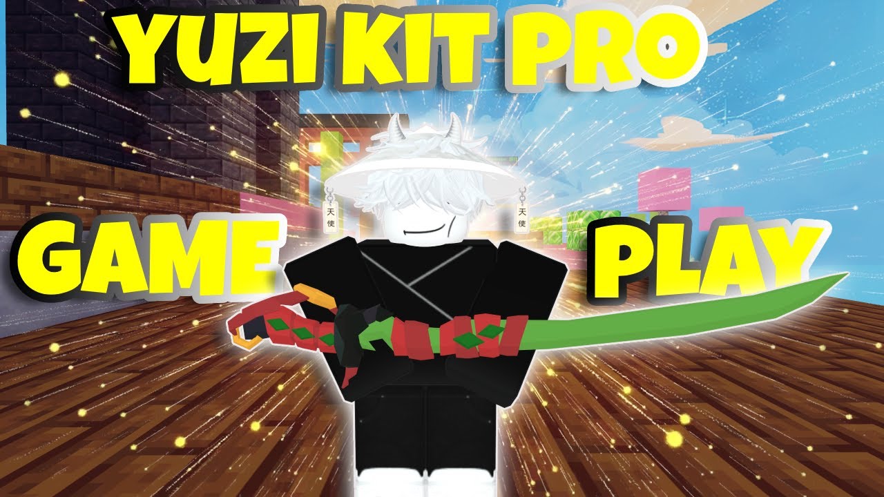 Pro Yuzi kit gameplay (ROBLOX BEDWARS) - YouTube