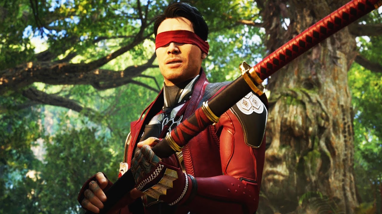 Mortal Kombat 1 PS5 - Kenshi Receives The Sento Blade - YouTube