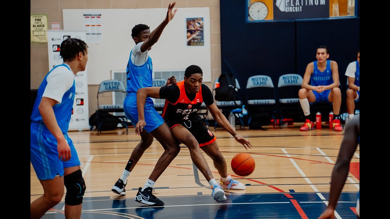 Alphonse Muteba 2022-23 6'7 wing season - YouTube
