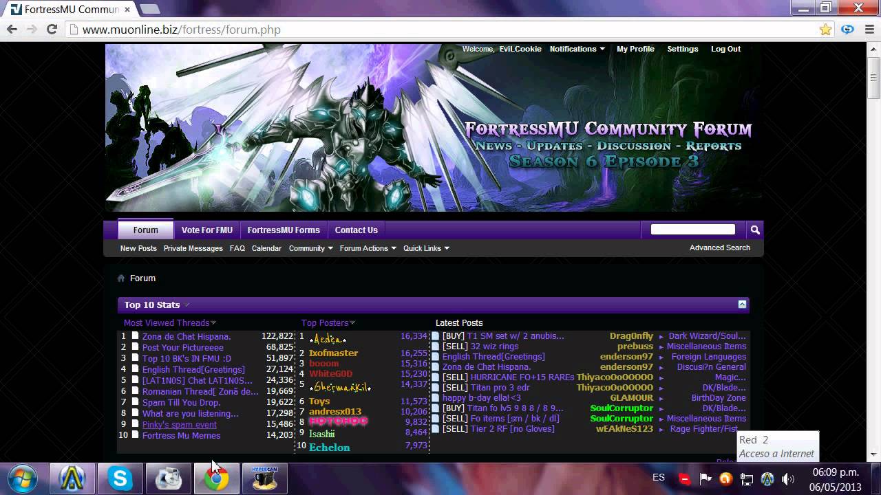 FortressMU Forum EviLCookie (Video Test) - YouTube