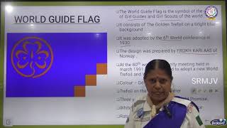 The Bharat Scouts and Guides   -World Guide- Flag