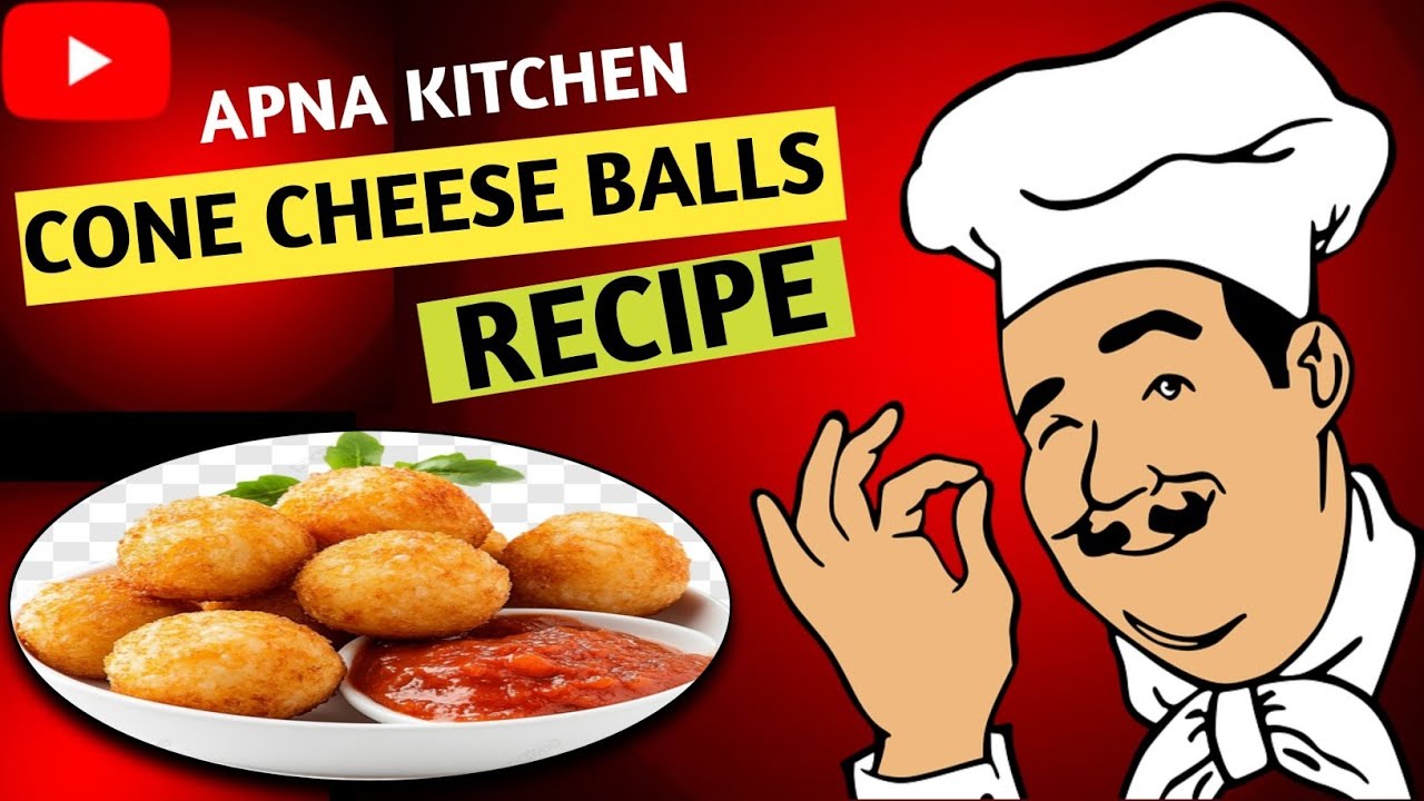 Cone Cheese Balls Recipe/Restaurants Style Cone Cheese Balls Recipe/How ...
