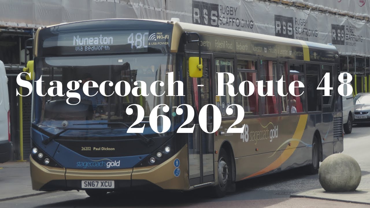 Stagecoach - Route 48C - Enviro 200MMC [26202] - YouTube