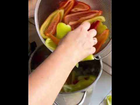 Перцы в масле 🔥 ️ - YouTube