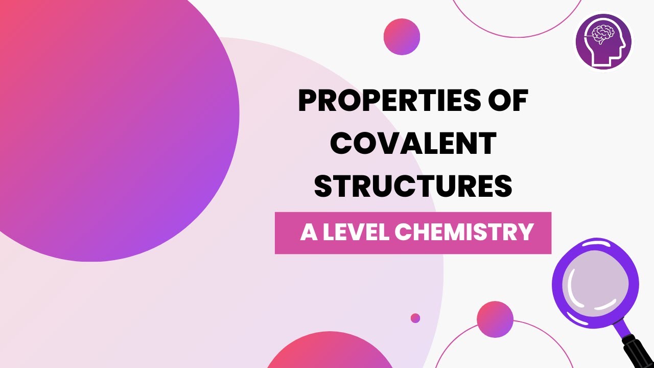 Properties of Covalent Structures | A Level Chemistry | OCR, AQA ...