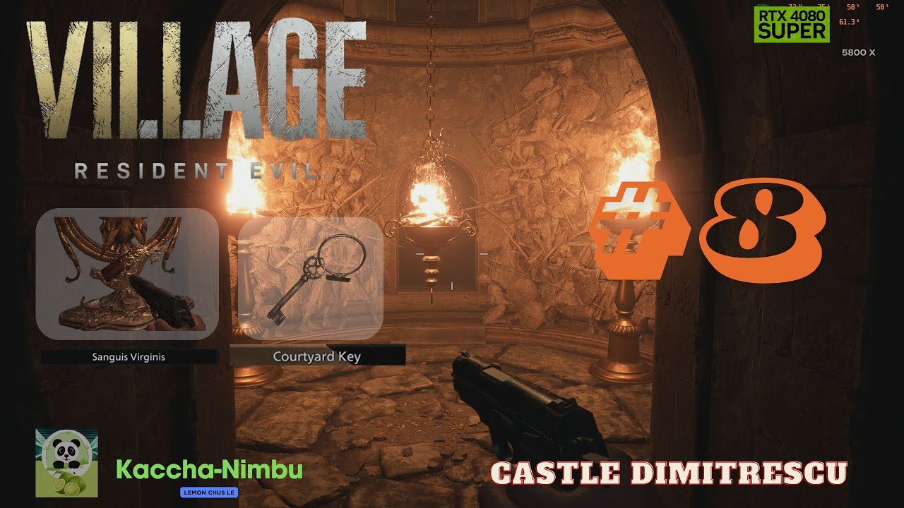 Resident Evil Village | RE8 | Castle Dimitrescu | NVIDIA RTX 4080 SUPER ...