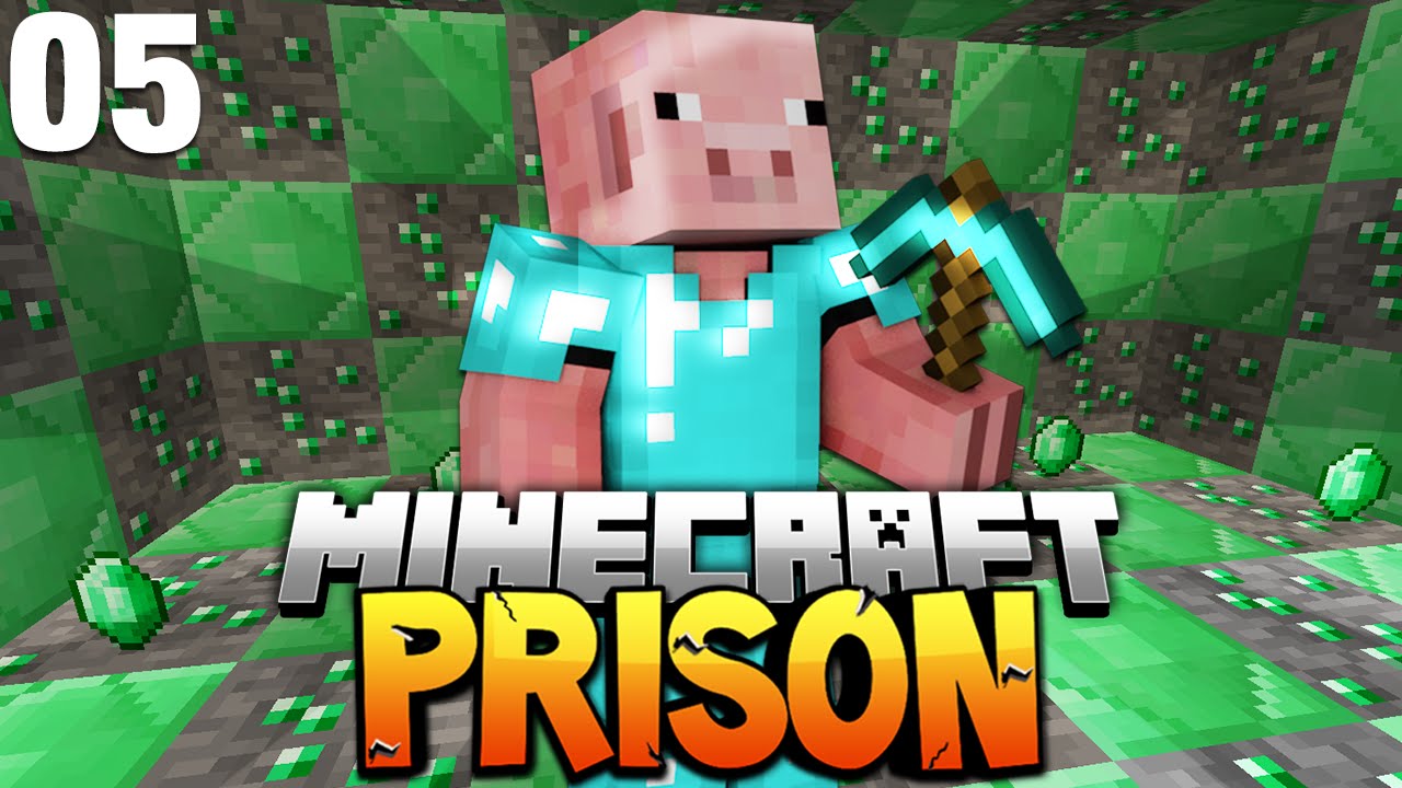 Minecraft FACECAM Prison: #5 - EMERALD OVERLOAD - YouTube