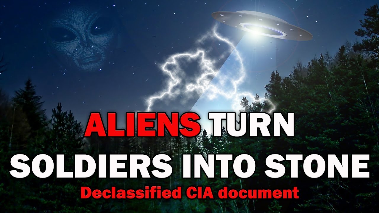 Aliens Turn Soldiers Into Stone | UFO Turns Soldiers to Stone - YouTube