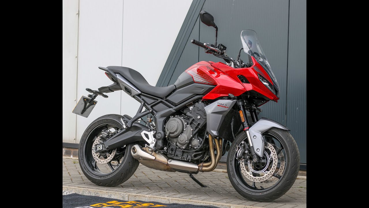 2022 Triumph Tiger Sport 660 In Korosi Red Graphite Youtube