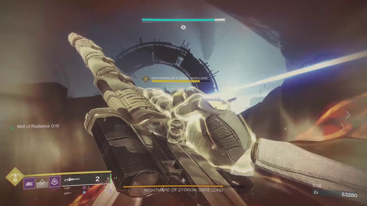 Destiny 2 | "Servitude" - Nightmare of Zydron, Gatelord Time Trial ...