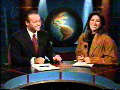 Fausto Malave y Dinalba Salas anclas del Noticiero Venevision - YouTube