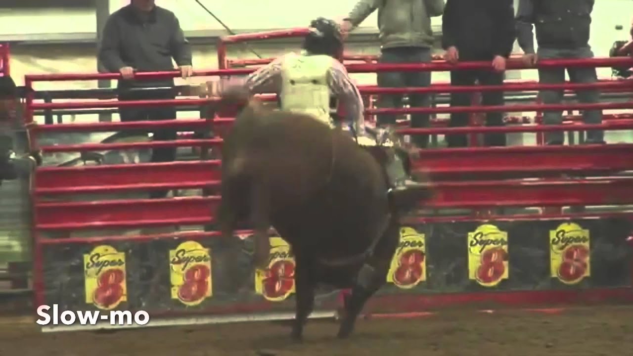 Bull Riding Clip from the 2014 Ontario Finals Rodeo - YouTube