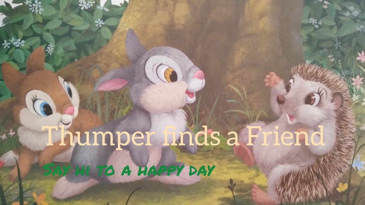 Storytelling | Thumper Finds a Friend - YouTube