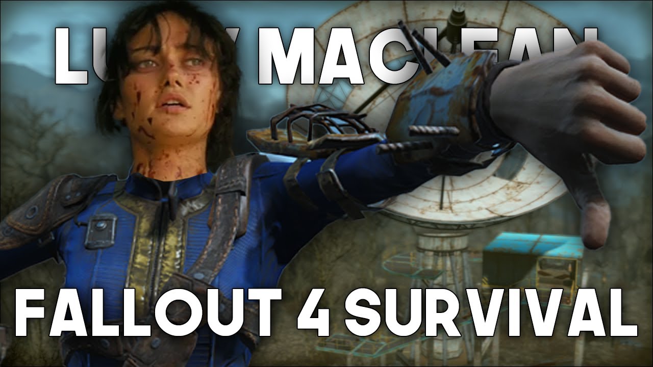Taking an ABSOLUTE BEATING in FALLOUT 4 SURVIVAL | Lucy Maclean ...