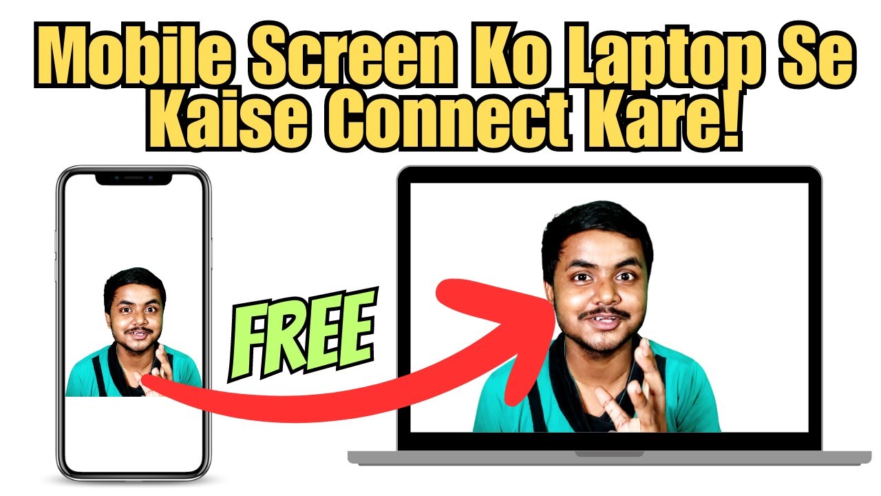 How To Cast Android Mobile Phone Screen To PC || Mobile Screen Ko ...