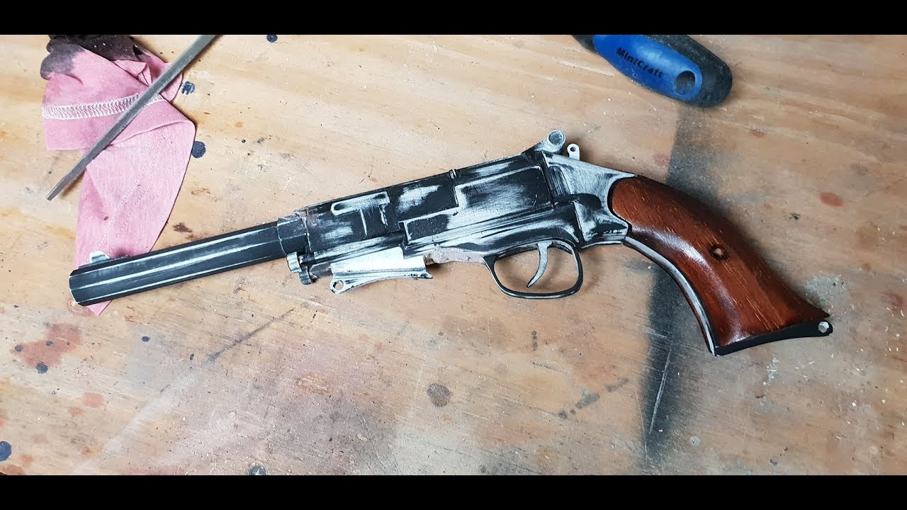 Malcom Reynolds Firefly Gun 3D Printed Kit - YouTube