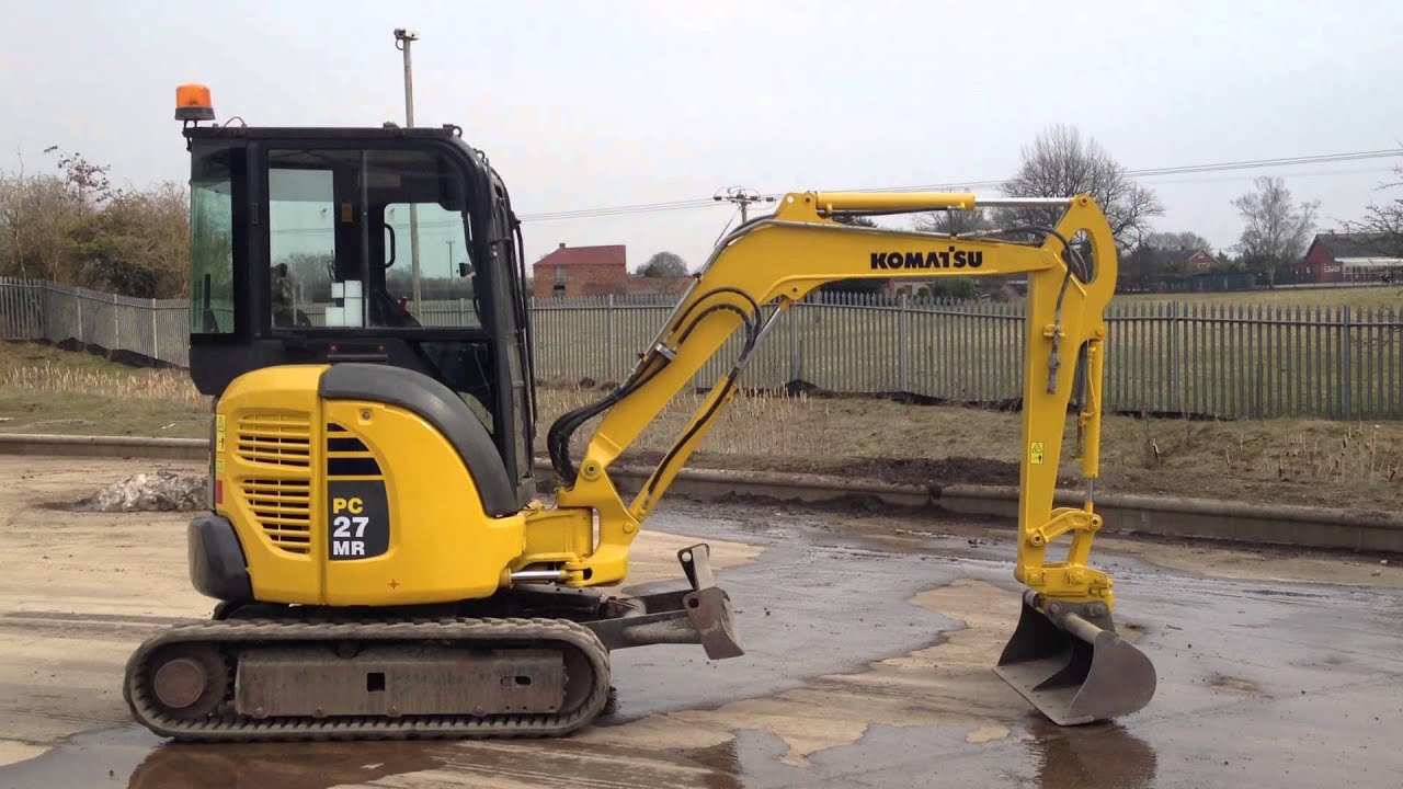Komatsu PC27 for sale - YouTube