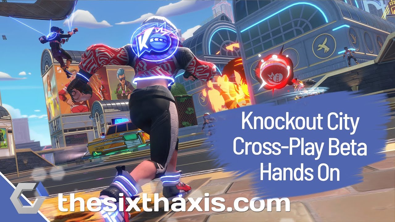 Knockout City cross-play beta hands on - YouTube