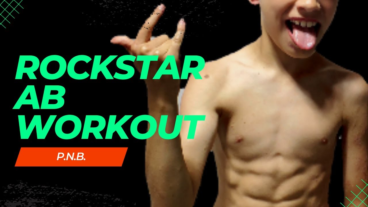 Backstage to Six-Pack: A Rockstar's Ab Routine - YouTube